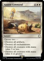 Austere Command - Universes Beyond: Fallout - Magic: The Gathering ...