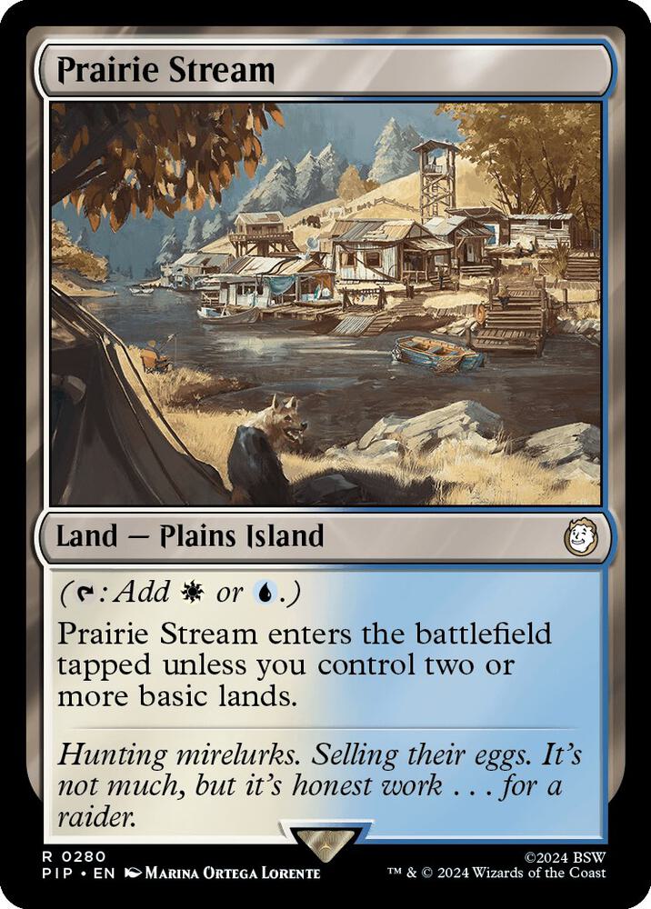 Prairie Stream - Universes Beyond: Fallout - Magic: The Gathering ...