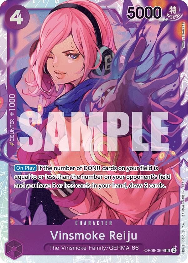 Vinsmoke Reiju (042) (Alternate Art) - Wings of the Captain - One Piece Card Game