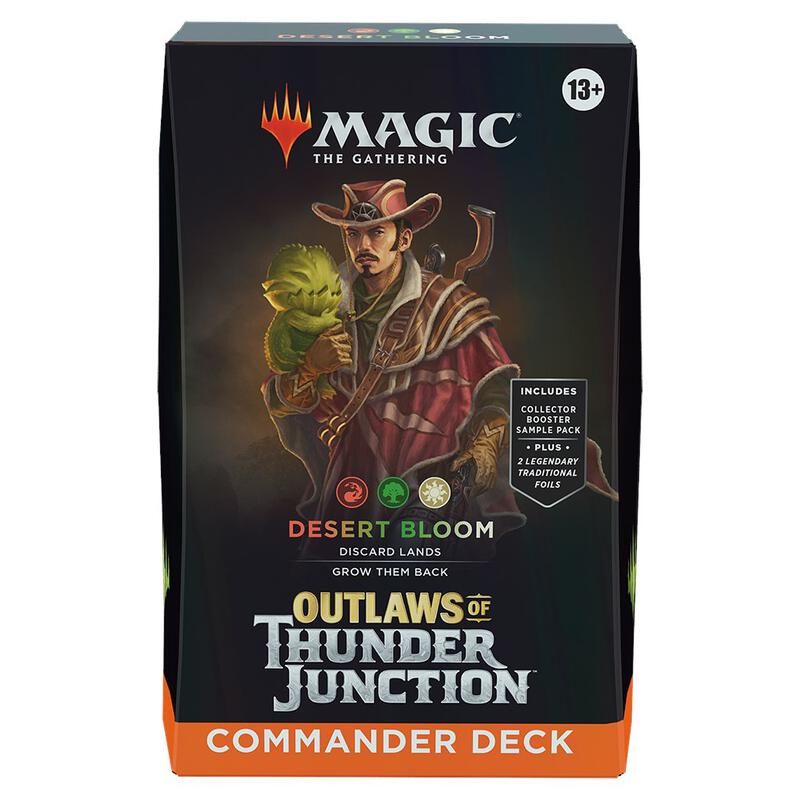 Outlaws of Thunder Junction Commander Deck - Desert Bloom - Commander ...