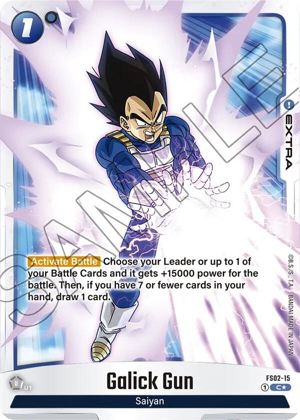 Galick Gun (Bonus Pack Alternate Art) - Starter Deck 2: Vegeta - Dragon ...