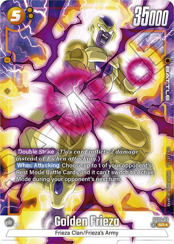 Golden Frieza (Bonus Pack Alternate Art) - Starter Deck 4: Frieza ...