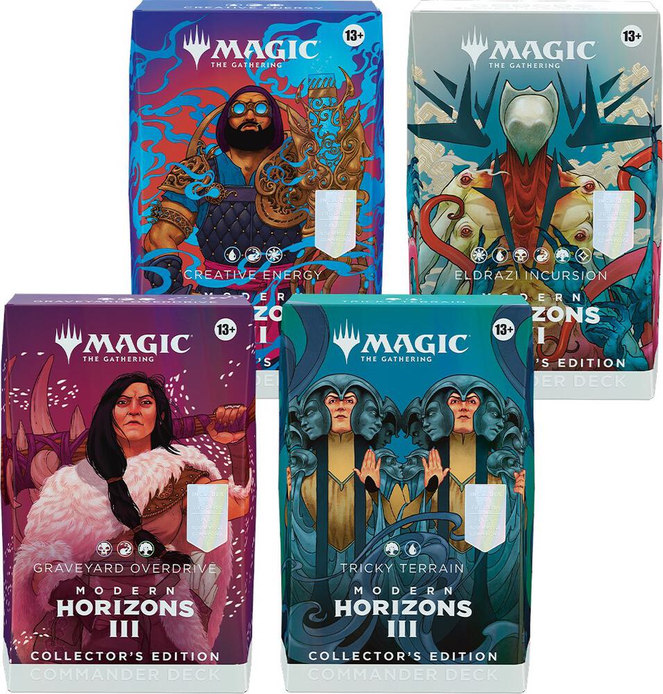 Modern Horizons 3 Commander Deck Display (Collector's Edition) - Commander: Modern Horizons 3 ...