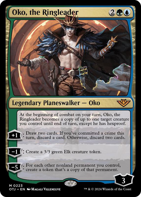 Oko, Thief of Crowns - Throne of Eldraine - Magic: The Gathering ...