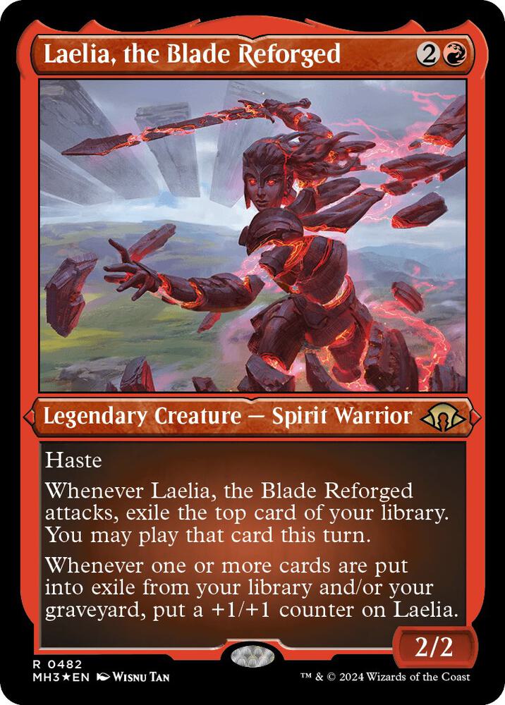 Laelia, the Blade Reforged (Foil Etched) - Modern Horizons 3 - Magic ...