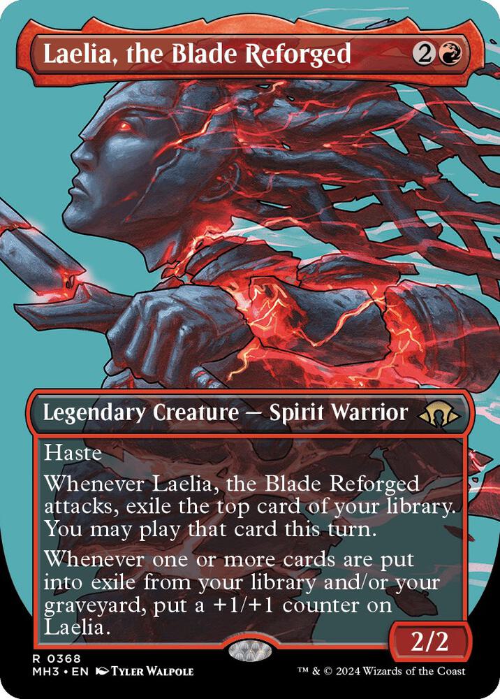 Laelia, the Blade Reforged (Borderless) - Modern Horizons 3 - Magic ...