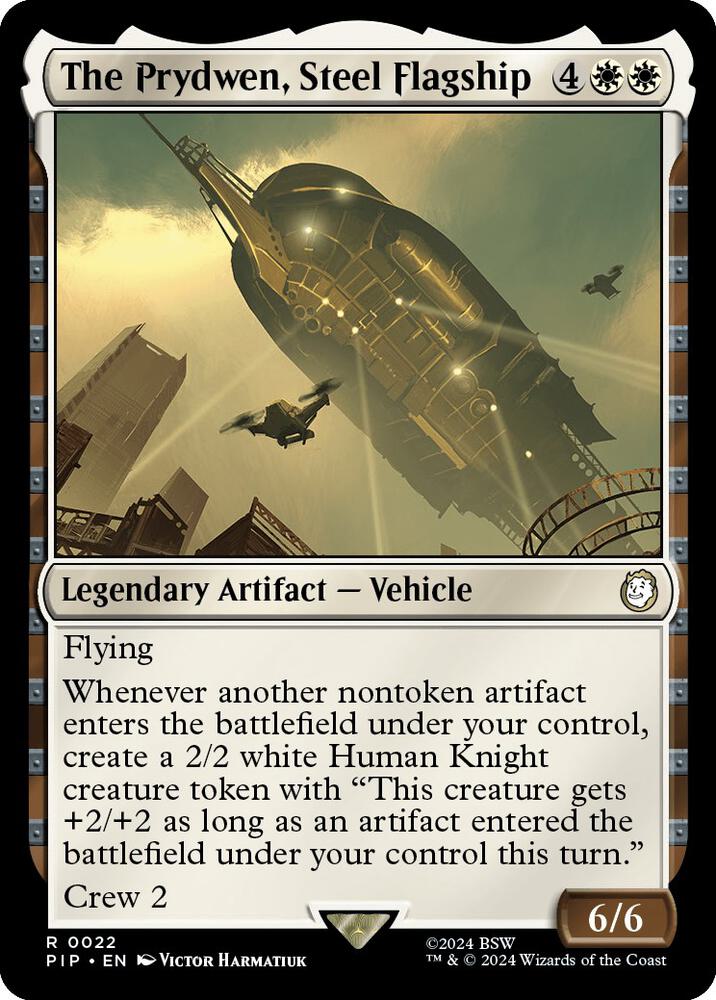 The Prydwen, Steel Flagship - Universes Beyond: Fallout - Magic: The Gathering - TCGplayer.com