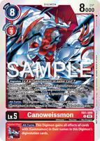 Canoweissmon (Event Pack 6) - Resurgence Booster - Digimon Card Game ...