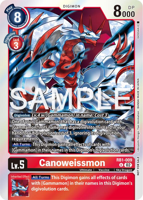 Canoweissmon (Alternate Art) - Xros Encounter - Digimon Card Game