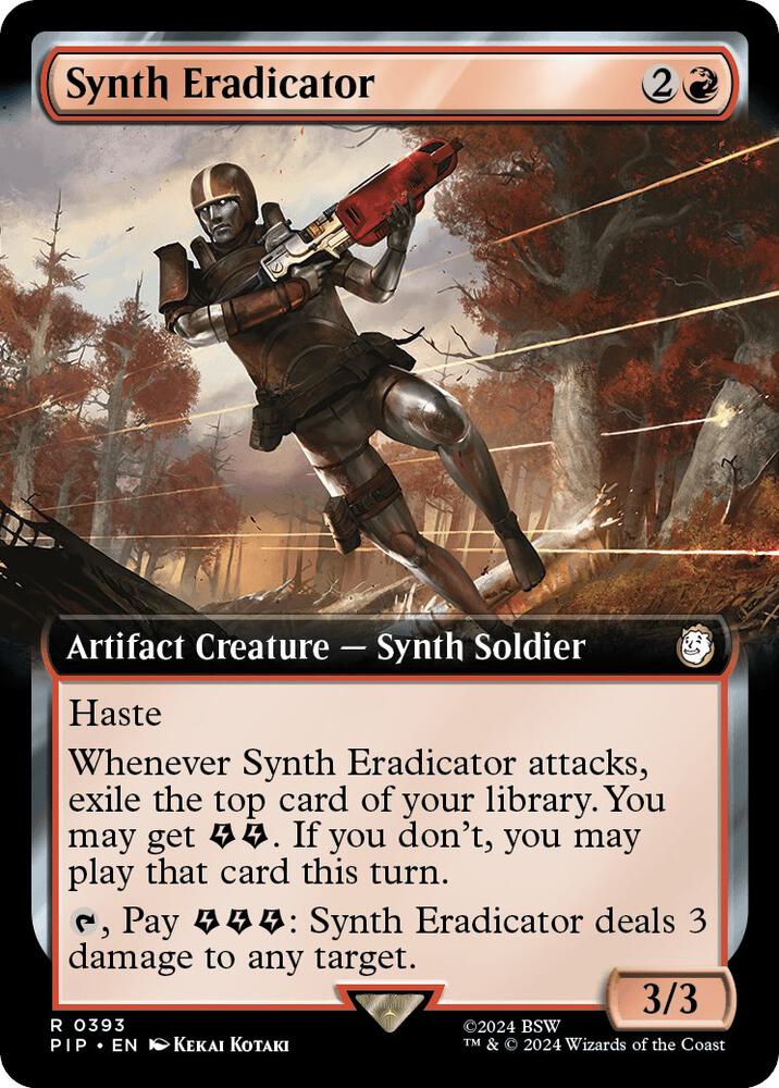 Synth Eradicator (Extended Art) - Universes Beyond: Fallout - Magic ...