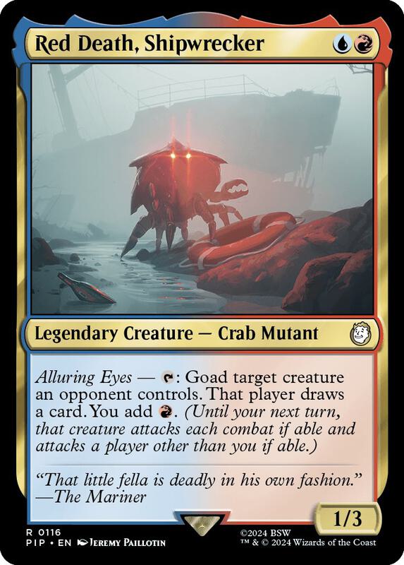 Red Death, Shipwrecker - Universes Beyond: Fallout - Magic: The ...