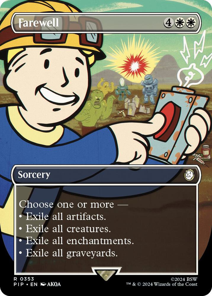 Farewell (Borderless) - Universes Beyond: Fallout - Magic: The ...