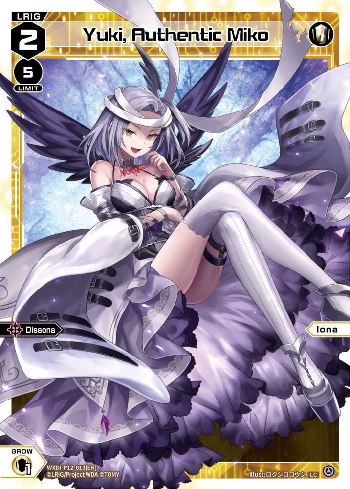 Yuki, Authentic Miko - Dissonance Diva - WIXOSS - TCGplayer.com