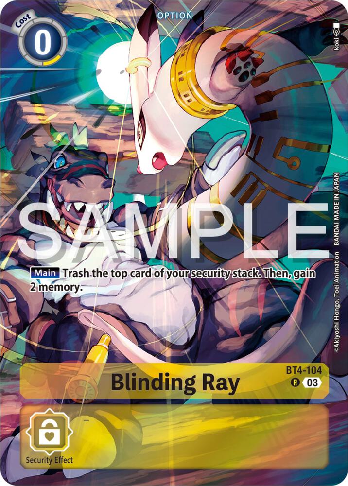 Blinding Ray (Bonus Pack) - Starter Deck 17: Double Typhoon Advanced ...