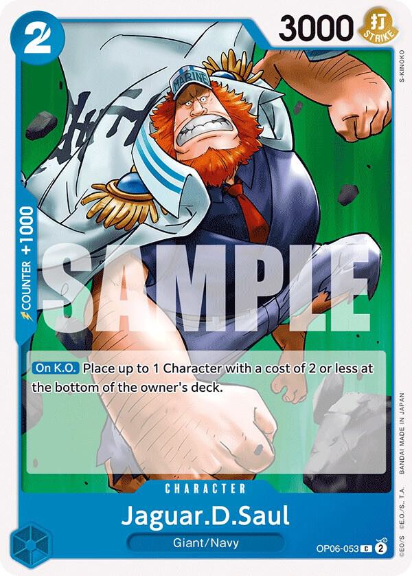 Jaguar.D.Saul - Wings of the Captain - One Piece Card Game - TCGplayer.com