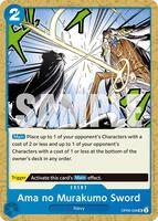 Ama no Murakumo Sword - Wings of the Captain - One Piece Card Game ...