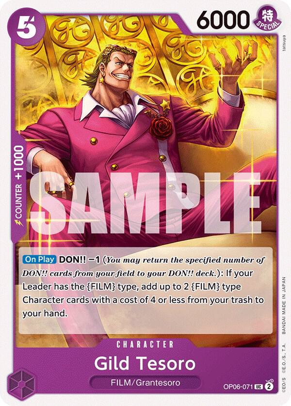 Gild Tesoro - Wings of the Captain - One Piece Card Game - TCGplayer.com