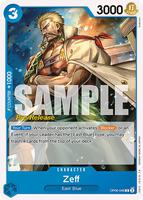 Zeff - Wings of the Captain Pre-Release Cards - One Piece Card Game ...