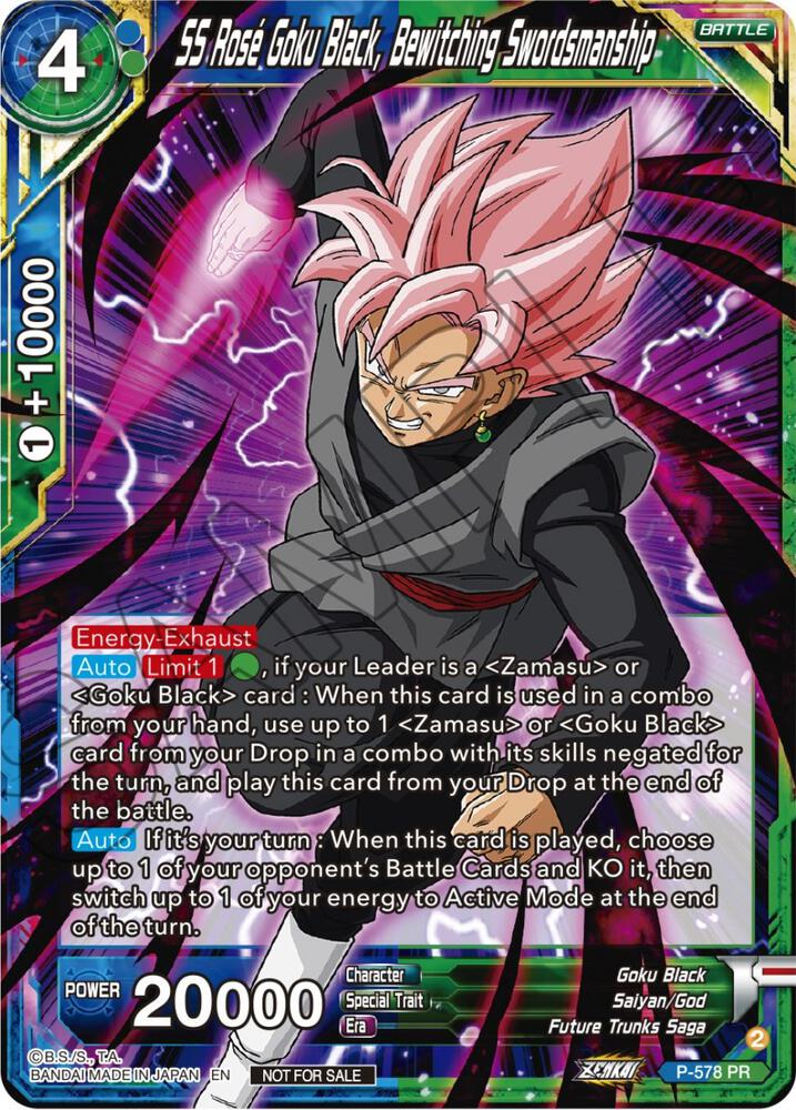 SS Rose Goku Black, Bewitching Swordsmanship (Zenkai Series Tournament ...
