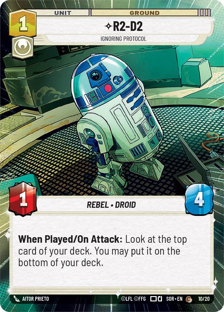 R2-D2 - Ignoring Protocol (Hyperspace) - Spark of Rebellion: Weekly ...
