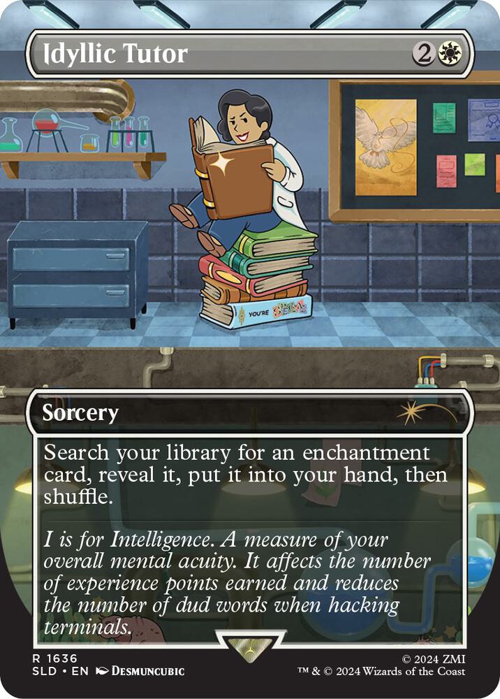 Idyllic Tutor (1636) - Secret Lair Drop Series - Magic: The Gathering ...