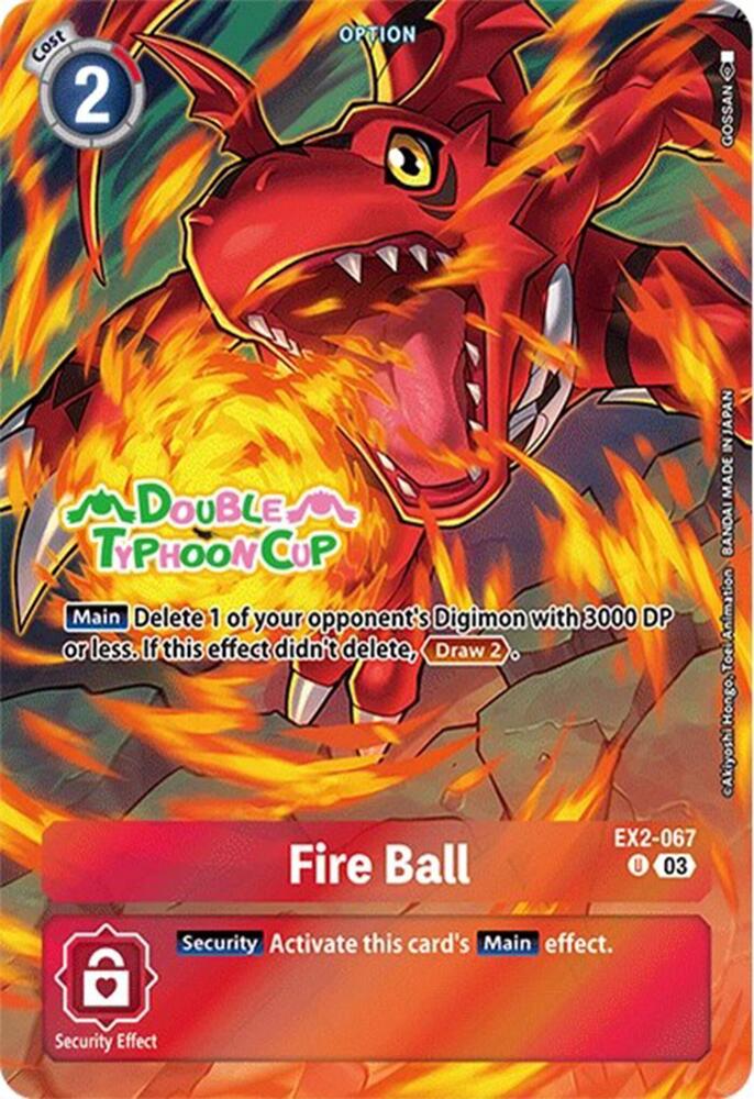 Fire Ball (Bonus Pack) - Starter Deck 17: Double Typhoon Advanced Deck ...