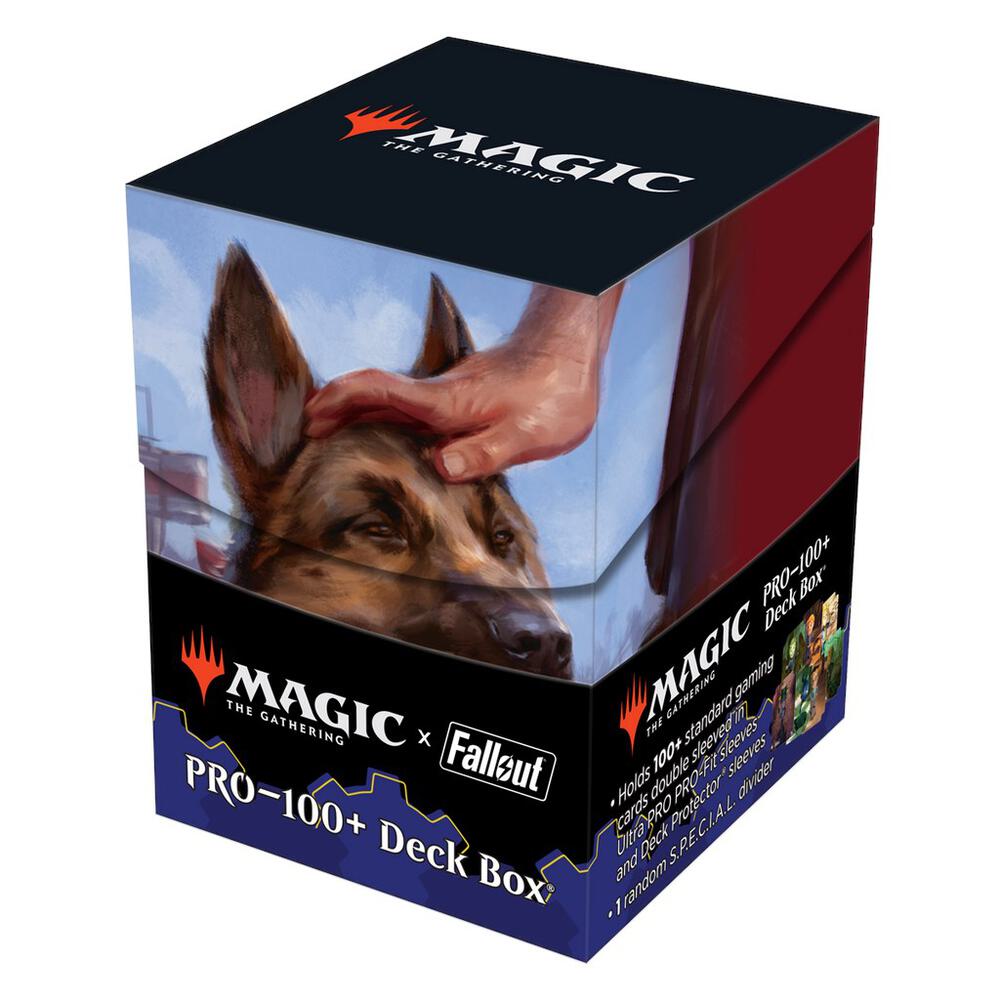 Fallout Dogmeat, Ever Loyal 100+ Deck Box for Magic: The Gathering ...