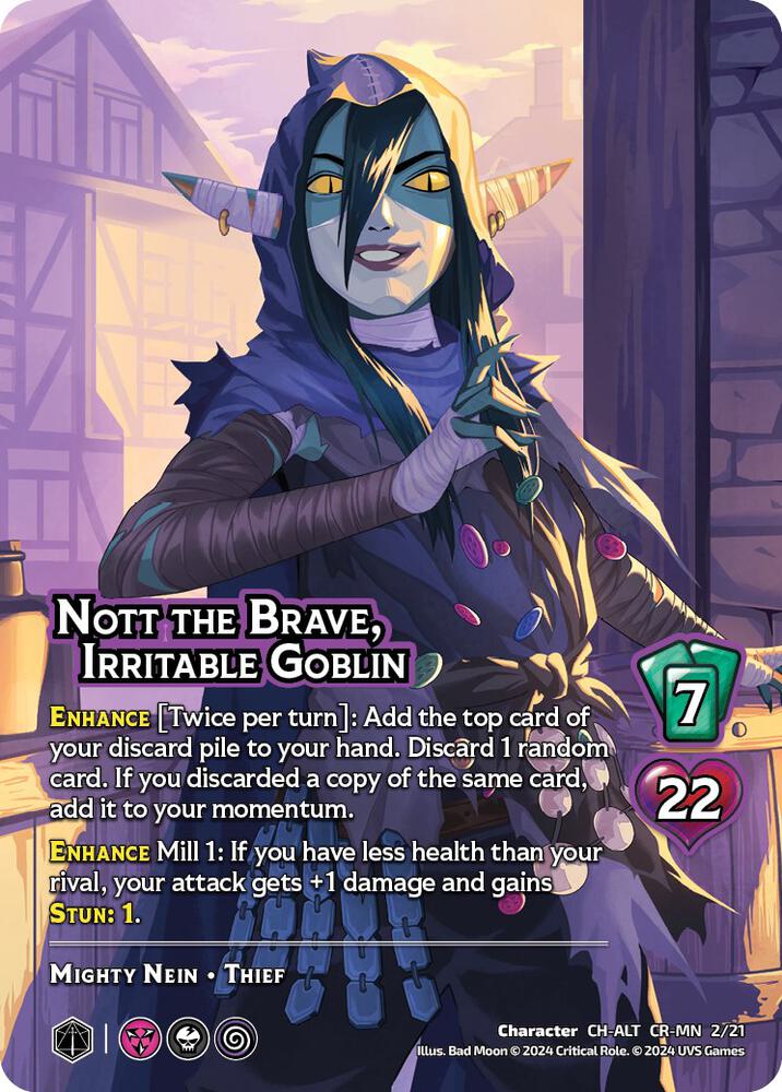 Nott the Brave, Irritable Goblin (Alternate Art) - Challenger Series ...
