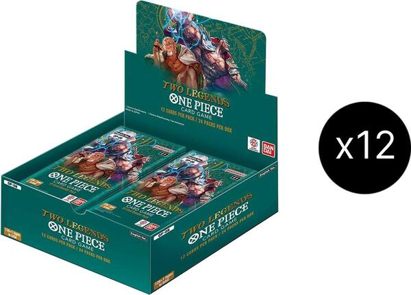 Two Legends - Booster Box Case - Two Legends - One Piece Card Game ...