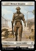 Radiation // Human Soldier Double-Sided Token - Universes Beyond ...
