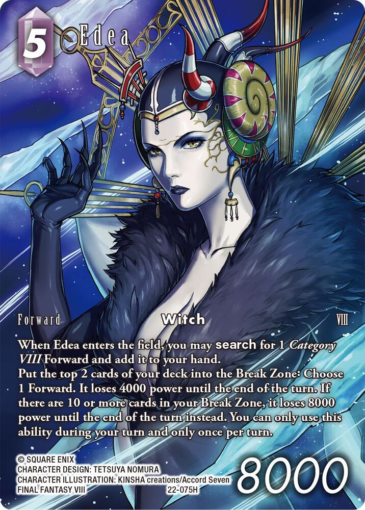 Edea (Full Art) - Hidden Hope - Final Fantasy TCG - TCGplayer.com