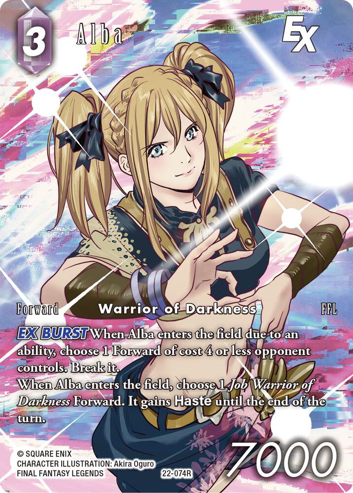 Alba EX (Full Art) - Hidden Hope - Final Fantasy TCG - TCGplayer.com