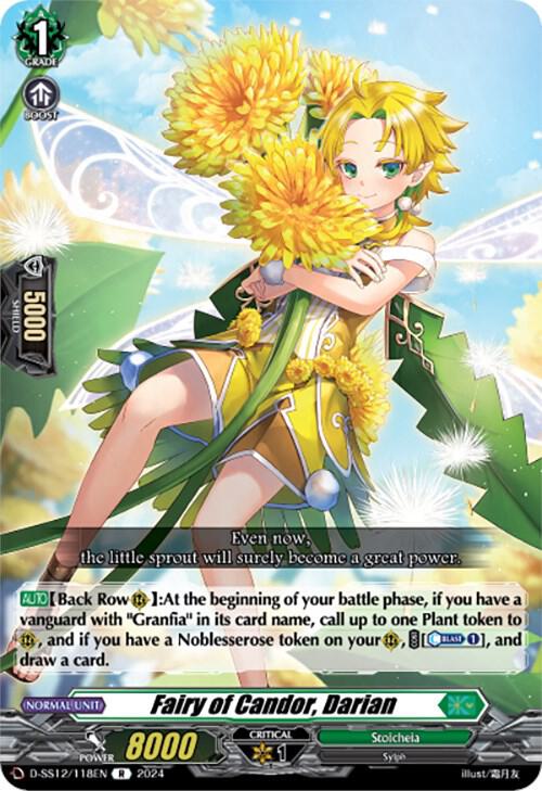Fairy of Candor, Darian - D-SS12: Triple Drive Booster - Cardfight ...