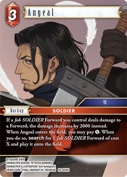 Angeal - Hidden Hope - Final Fantasy TCG - TCGplayer.com
