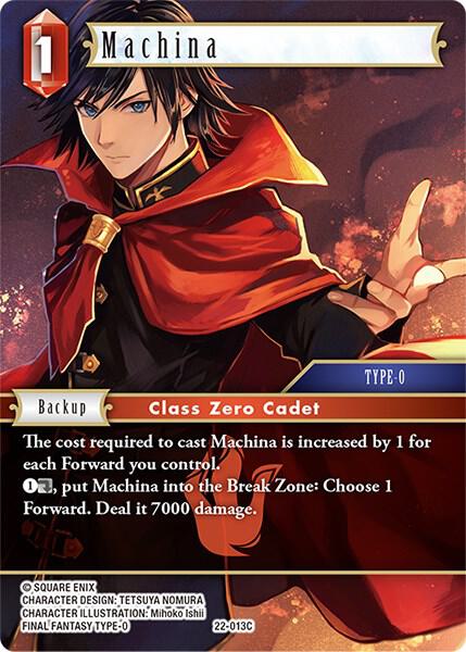 Machina - Hidden Hope - Final Fantasy TCG - TCGplayer.com