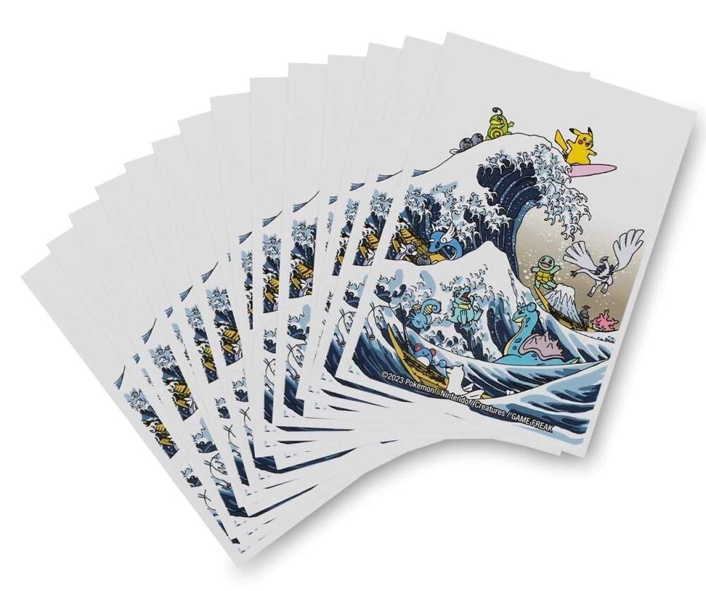 Pokemon TCG: Great Wave Pikachu & Friends Playmat - Pokemon ...