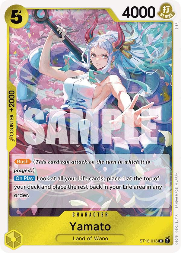 Yamato (012) - Starter Deck 9: Yamato - One Piece Card Game - TCGplayer.com