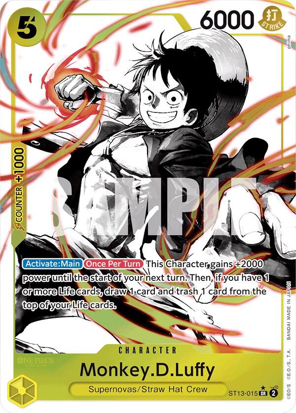 Monkey.D.Luffy (014) - Starter Deck EX: Gear 5 - One Piece Card Game - TCGplayer.com