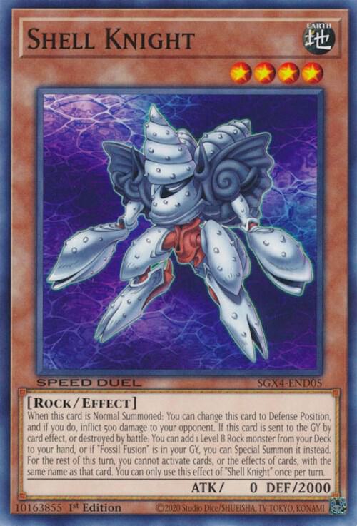 Shell Knight - Speed Duel GX: Midterm Destruction - YuGiOh - TCGplayer.com