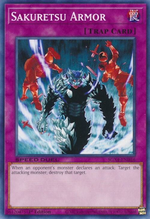Sakuretsu Armor - Speed Duel GX: Midterm Destruction - YuGiOh ...
