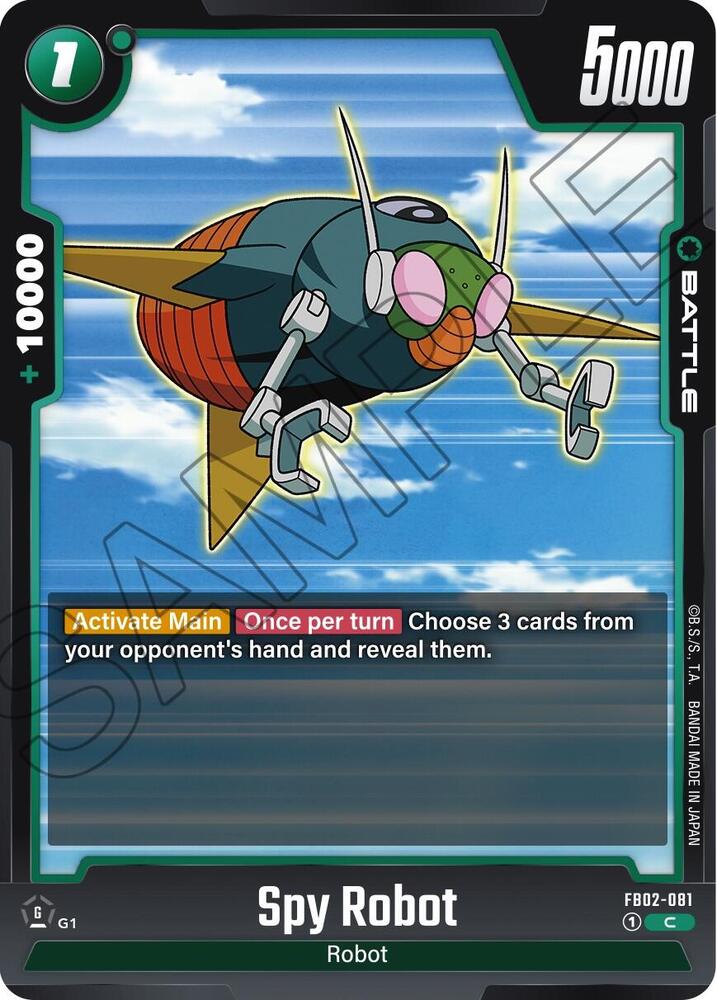 Spy Robot - Blazing Aura - Dragon Ball Super: Fusion World - TCGplayer.com