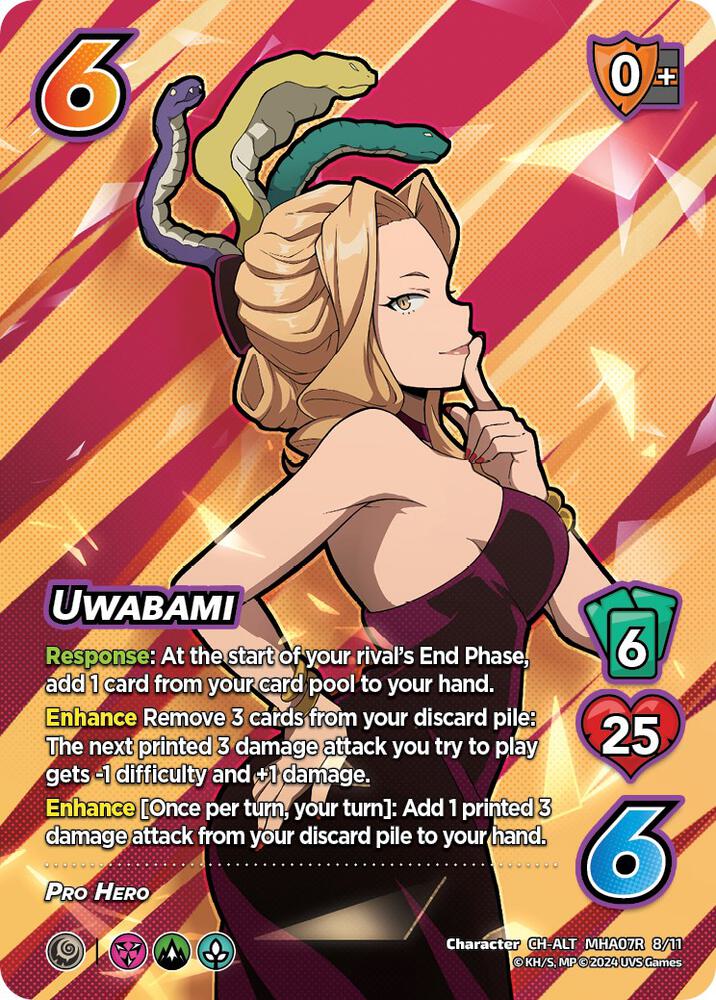 Uwabami (Alternate Art) - UniVersus: My Hero Academia: Girl Power - UniVersus - TCGplayer.com