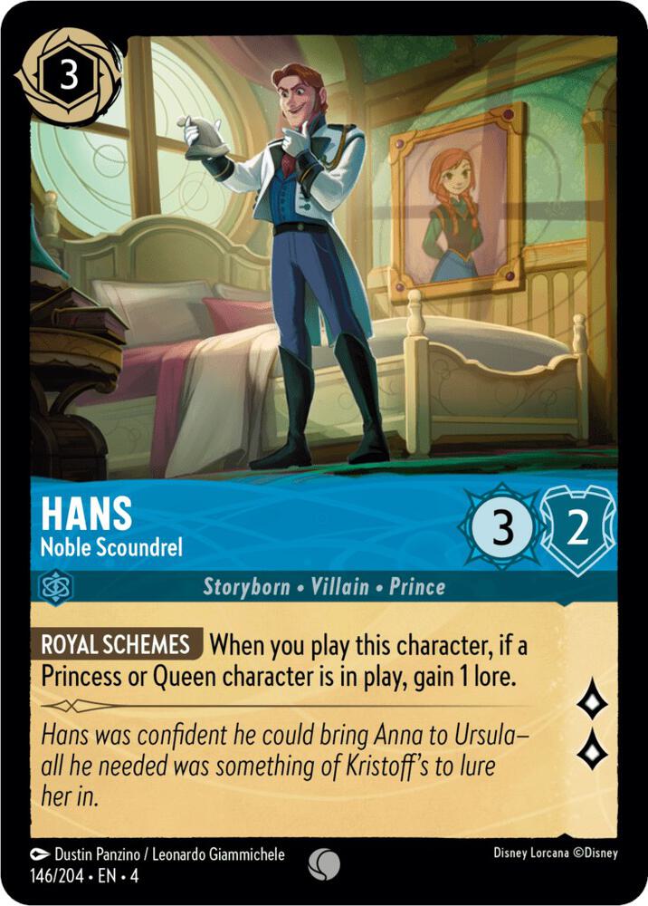 Hans - Noble Scoundrel - Ursula's Return - Disney Lorcana - TCGplayer.com