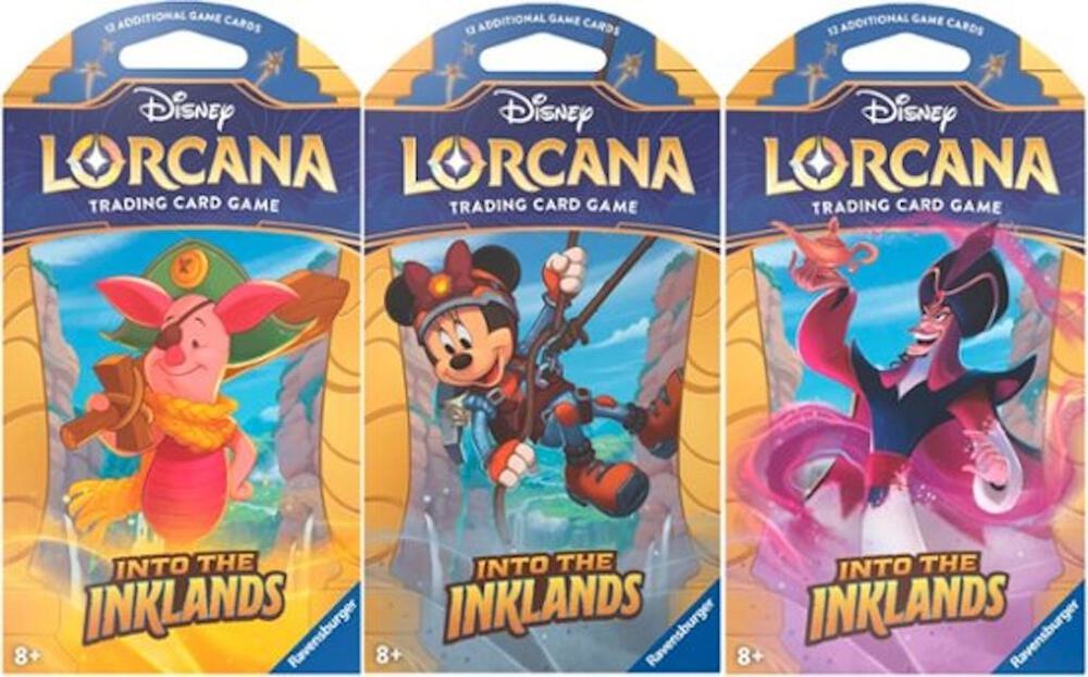 Disney Lorcana: The First Chapter Sleeved Booster Pack Art Bundle [Set ...