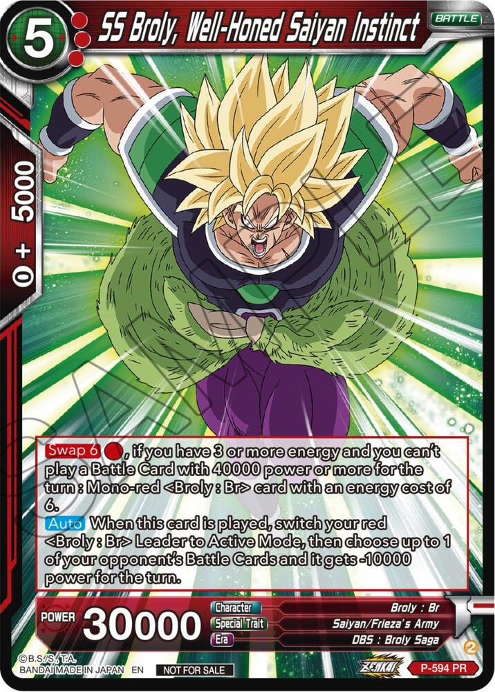 SS Broly, Well-Honed Saiyan Instinct (Deluxe Pack 2024 Vol.1 ...