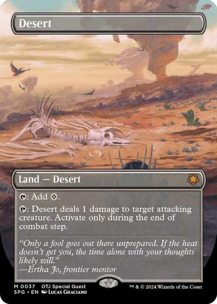 Desert (Borderless) - Special Guests - Magic: The Gathering - TCGplayer.com