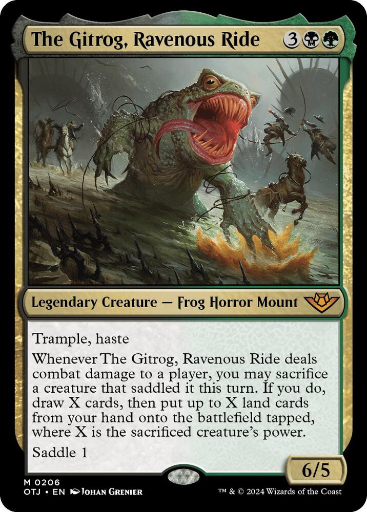 The Gitrog, Ravenous Ride - Outlaws of Thunder Junction - Magic: The ...