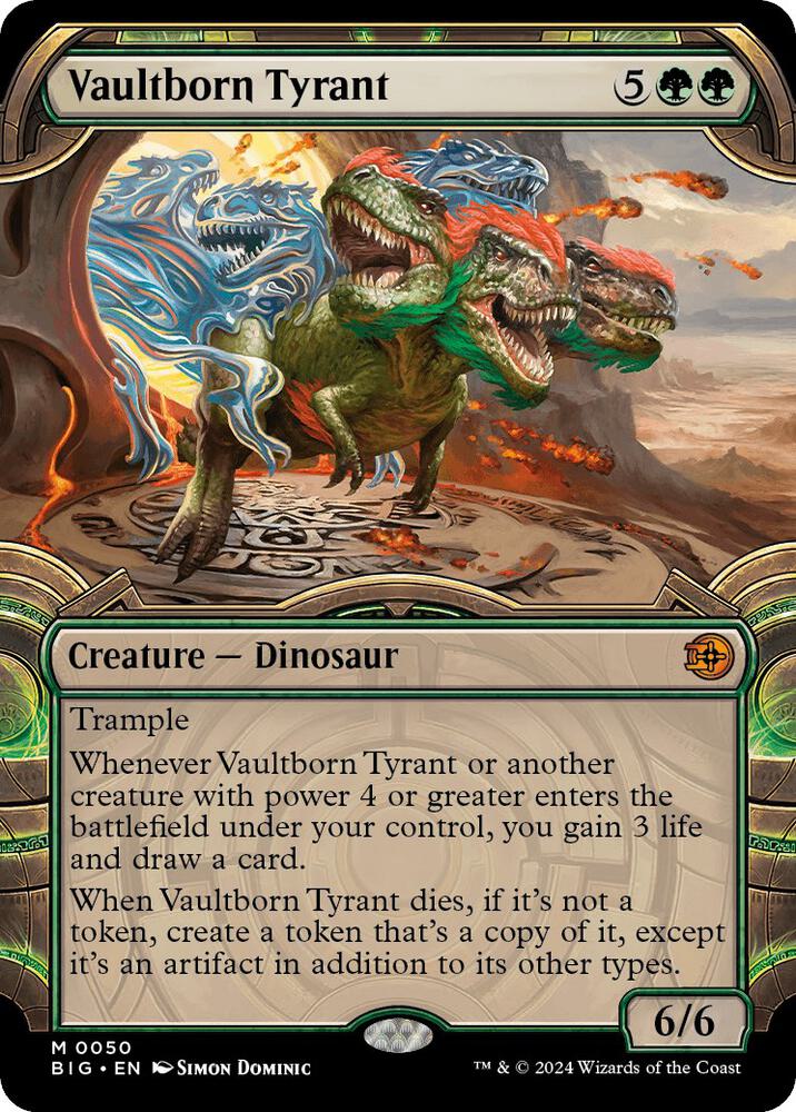 Vaultborn Tyrant (Showcase) - Outlaws of Thunder Junction: The Big ...