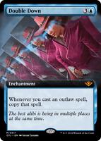 Double Down (Extended Art) - Outlaws of Thunder Junction - Magic: The ...