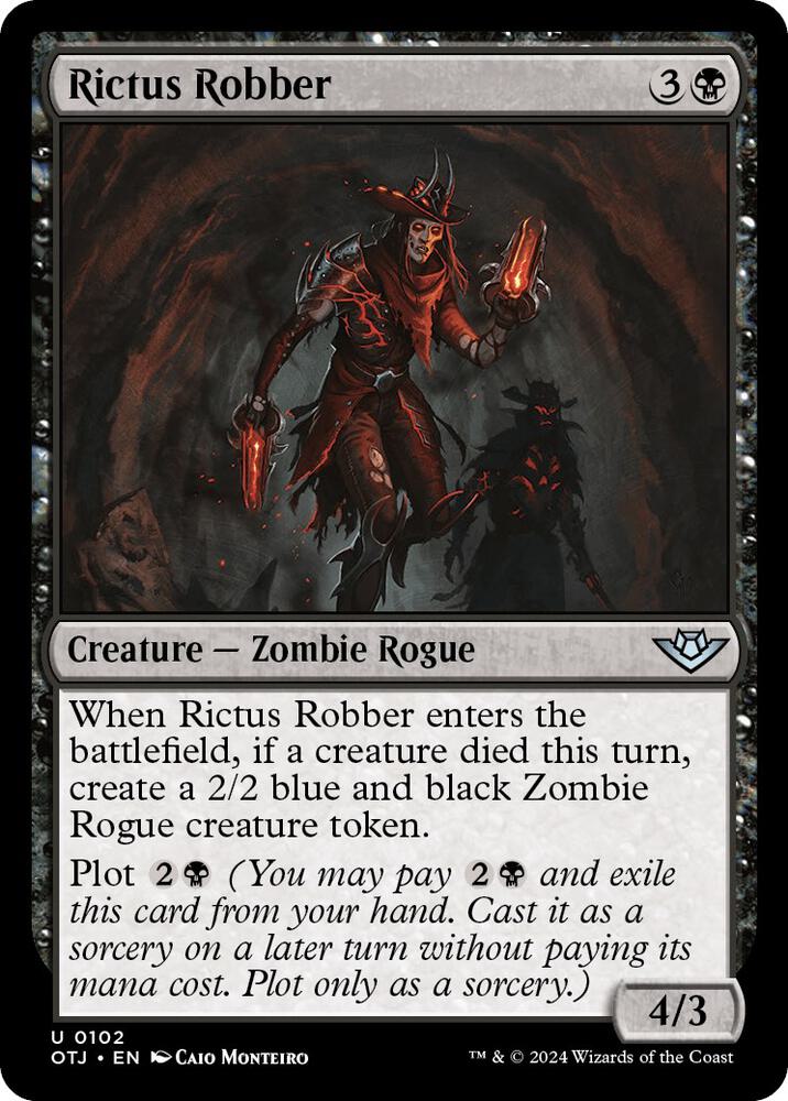 Rictus Robber - Outlaws of Thunder Junction - Magic: The Gathering ...